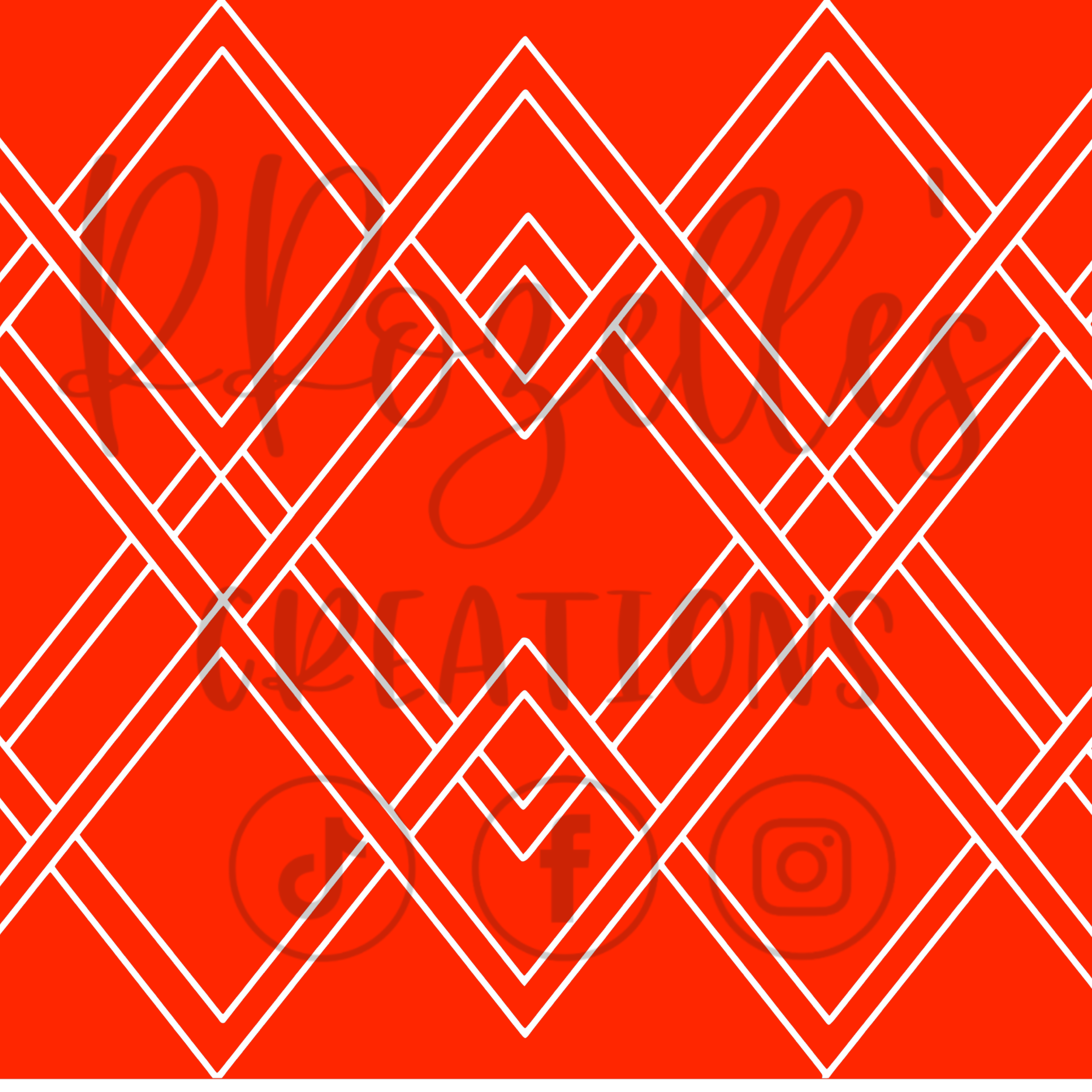 Criss Cross Diamond- SVG Template – RRozelle's Creations